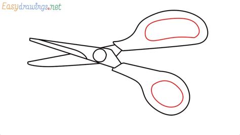 Image result for How to Draw Scissors