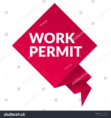 Image result for Work Permit Signage