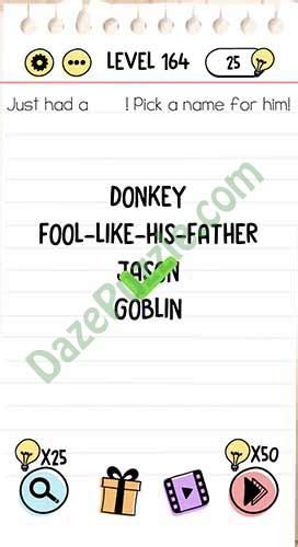 Image result for Brain Test Level 164