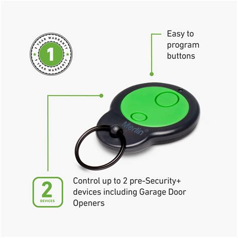 Image result for Merlin M842 Round Two Button Control