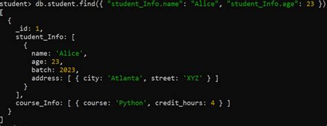 Image result for Match Array Element in Array in MongoDB