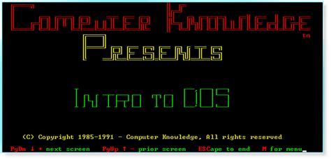 Image result for Dos Topic Computer
