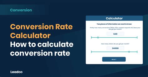 Image result for Calculate Conversion Rate Formula