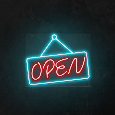Image result for Neon Open Sign