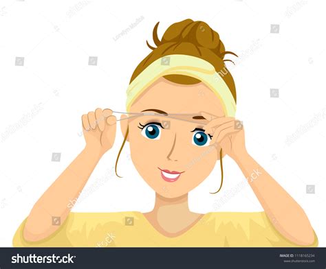 Image result for Threading Girl Cartoon
