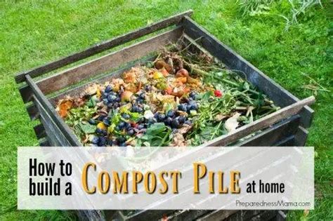 Image result for How Do You Build a Compost Pile