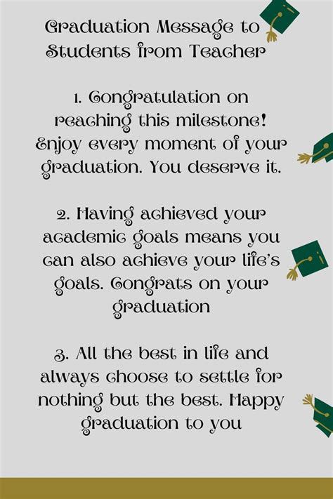 Image result for Graduation Message Examples