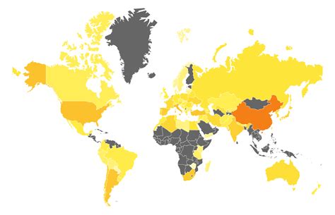 Image result for Pear Rust Distribution Map