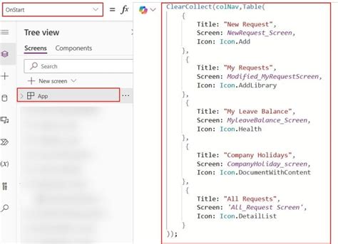 Image result for Power App Left Navigation
