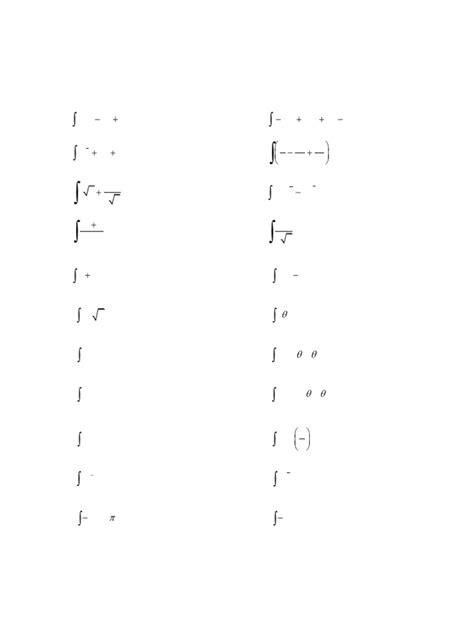Image result for Basic Integration Problems