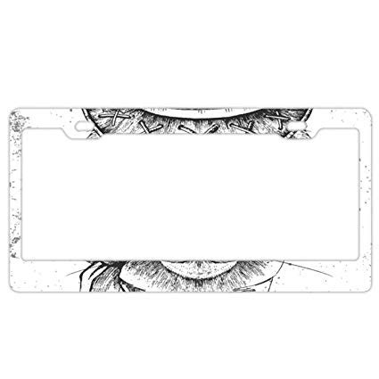 Image result for How to Draw a License Plate