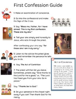 Image result for Step by Step Confession Guide