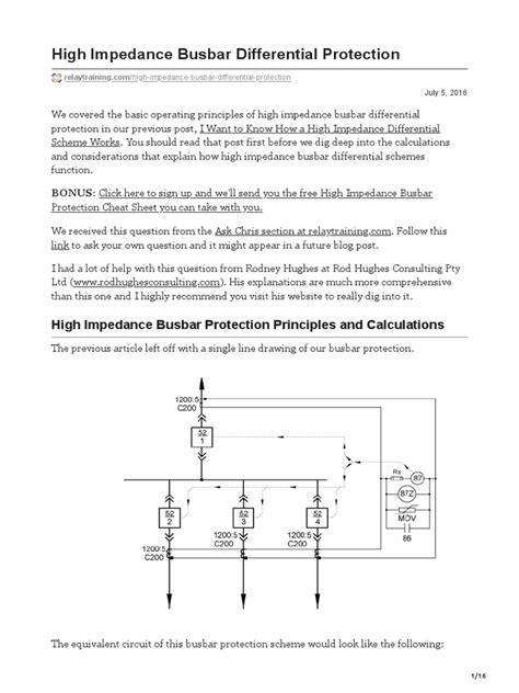 Image result for How to Test Bus Bar Differential Protection