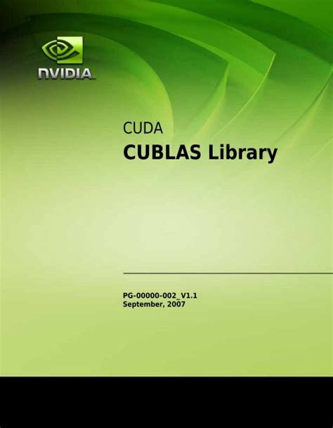 Image result for Deep Learning Library Cublas