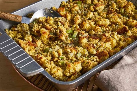 Image result for Cornbread Stuffing Cooked
