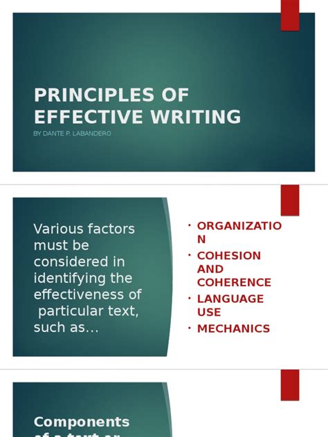 Image result for Effective Writing Principles