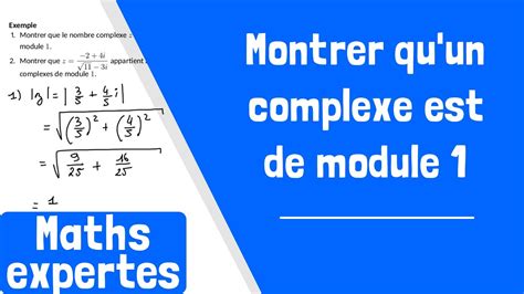 Image result for Nombre Complexe Module