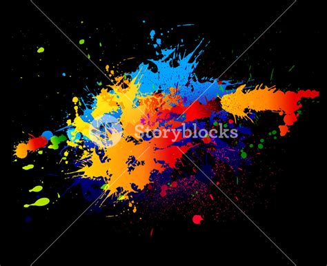 Image result for Colorful Splatter Vector