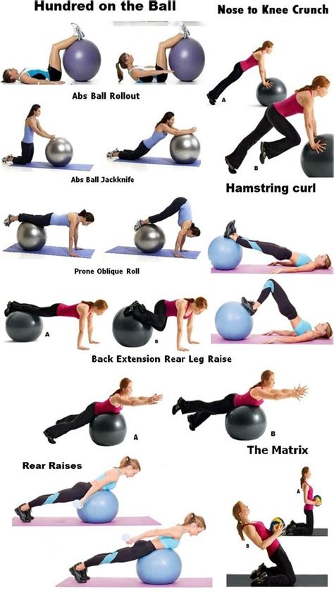 Image result for Exercise Ball Beginner Exercises