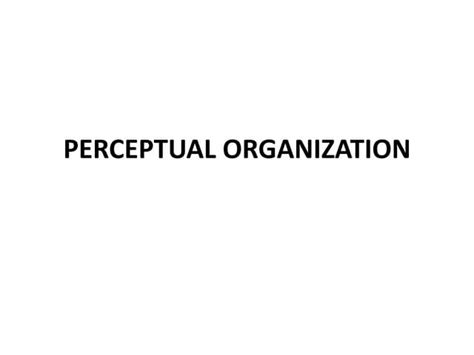 Image result for Perceptual Organisation Example