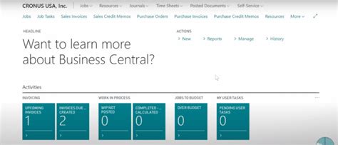 Image result for Microsoft Dynamics Project Management Module