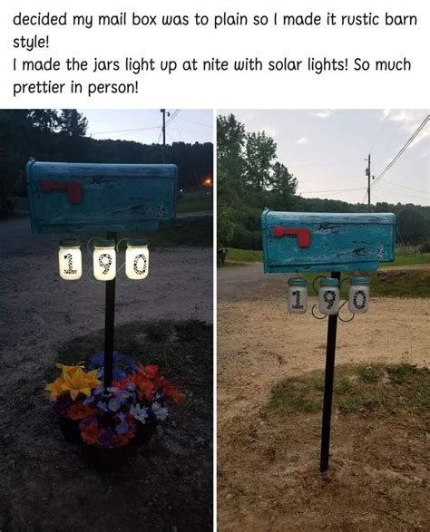 Image result for Lighted Mailbox Numbers