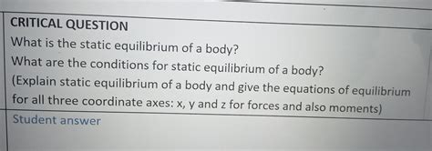 Image result for Static Equilibrium Problems