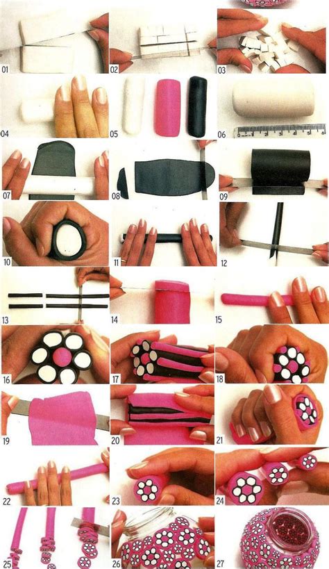 Image result for Dandelion Polymer Clay Cane Tutorials