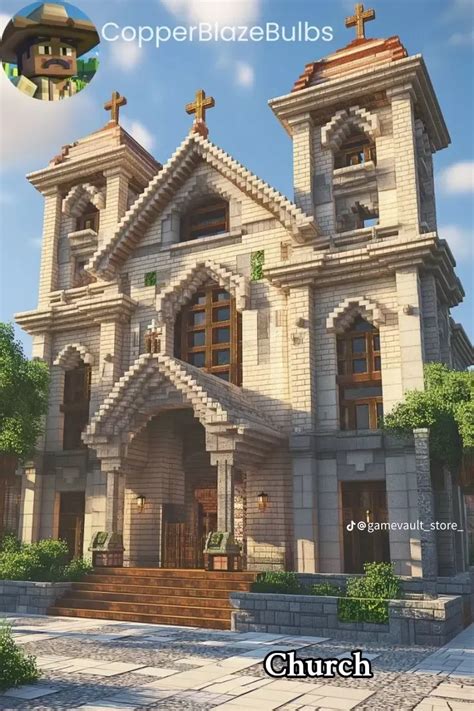 Image result for Minecraft Church Tutorial Small