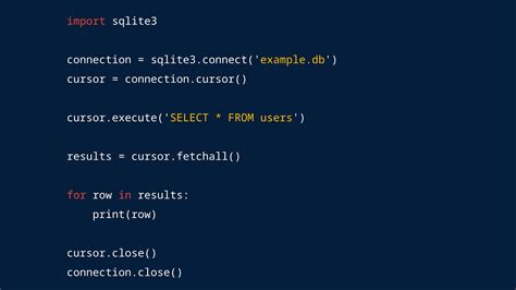 Image result for Cursor Execute Query Python