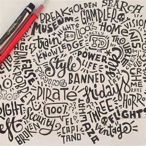 Image result for Hand Drawn Lettering Styles