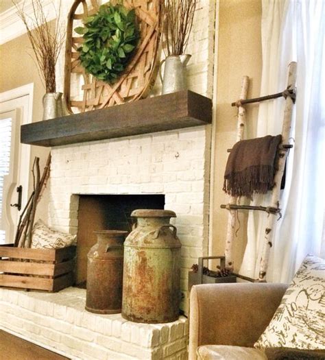 Image result for Rustic Mantel