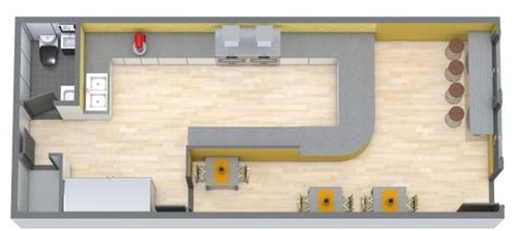 Restaurant Kitchen Floor Plan