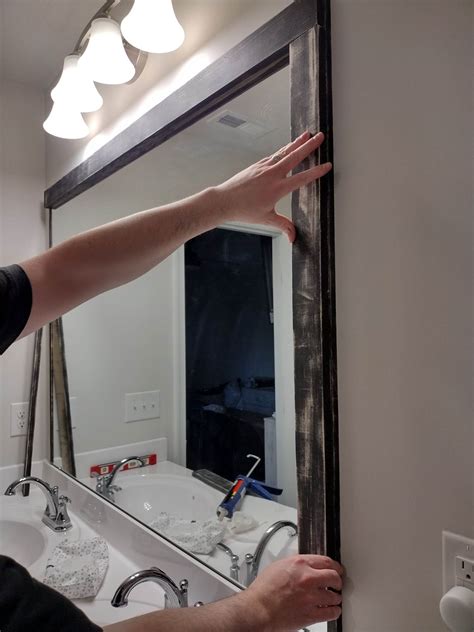 Image result for Installing Mirror Frame