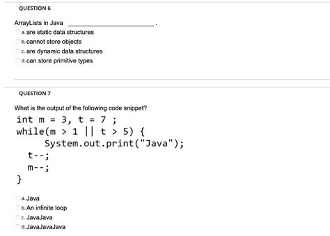 Image result for Java Output Questions