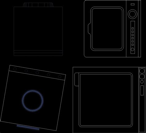 Image result for Washing Machine CAD Block