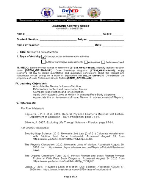 Image result for General Physics 1 Module 1 Grade 12