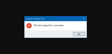 Image result for Corrupted File Error Message
