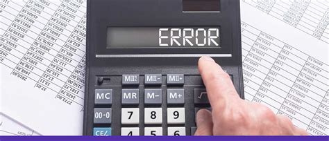 Image result for Types of Accounting Error