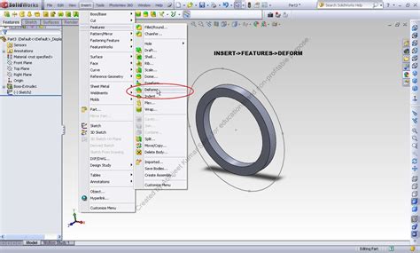 Image result for SolidWorks Deform