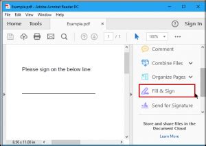 Image result for How to Put Signature in a PDF File