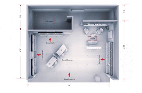 Image result for Optical Store Design
