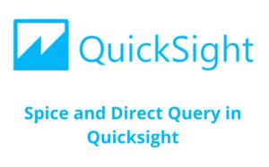 Image result for Custom SQL with Direct Query Quick Sight