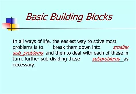 Image result for Basic Building Blocks 4 by Chief