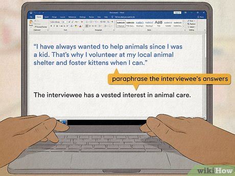 Image result for Interview Write Up Example