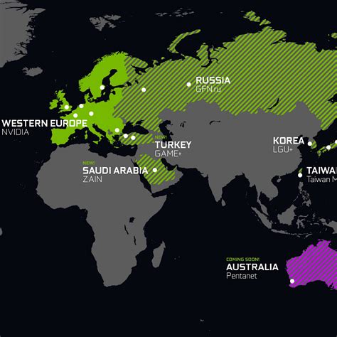 Image result for GeForce Now Map