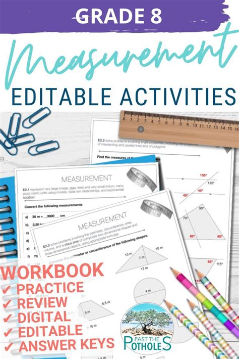 Image result for Math Measurement Grade 8 Worksheet