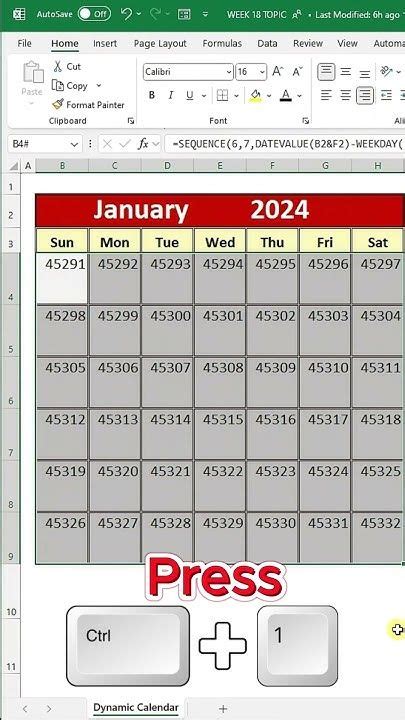 Image result for Interactive Calendar Excel