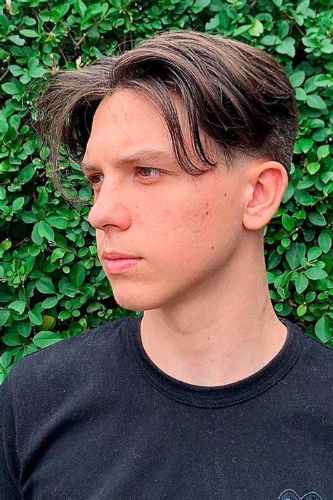 Image result for Undercut Middle Part Types Men