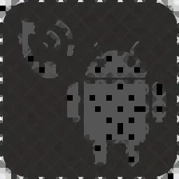 Android, Call Icon - Download in Glyph Style